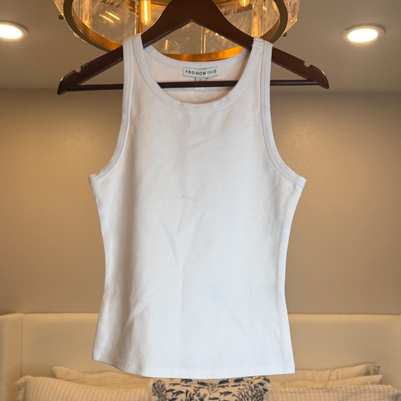 And Now This | Tops | And Now This Womens Classic White Tank Top | Poshmark